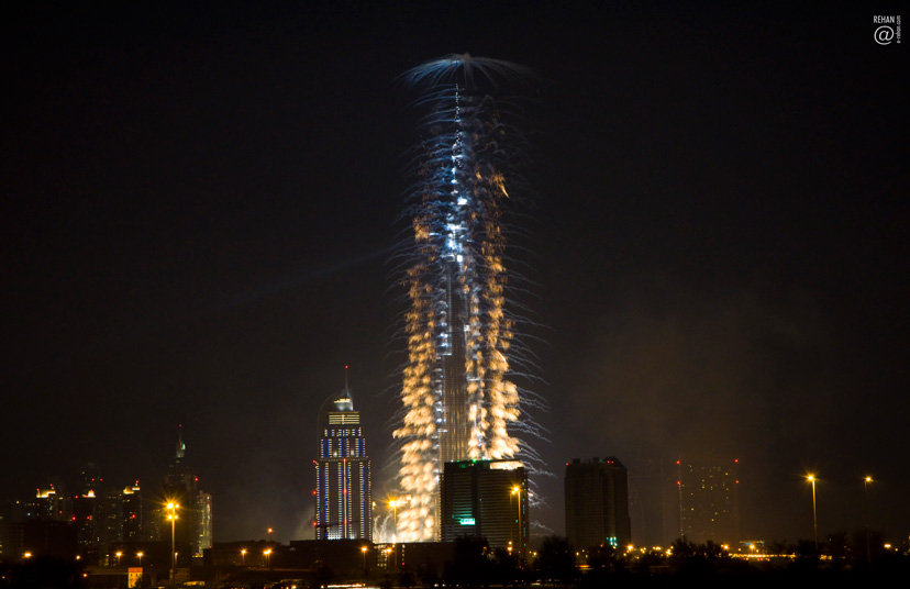 Dubai :: Burj Khalifa (The Tallest Tower) Opening Shots